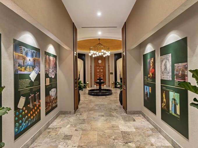 Art Section: Walking this corridor is like a mini museum tour, minus the school groups and with better lighting.