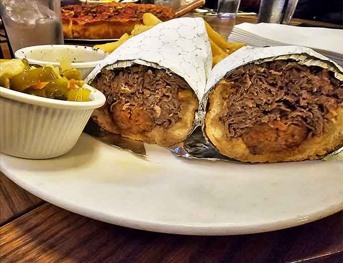 Italian beef sandwiches: Behold the holy grail of Chicago sandwiches &ndash; paper-thin beef cradled in bread that somehow defies the laws of structural integrity.
