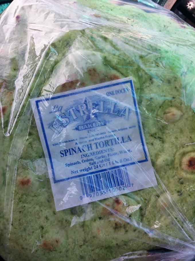 Spinach tortillas prove that eating your vegetables can be delicious, especially when they're wrapped around everything else you love.