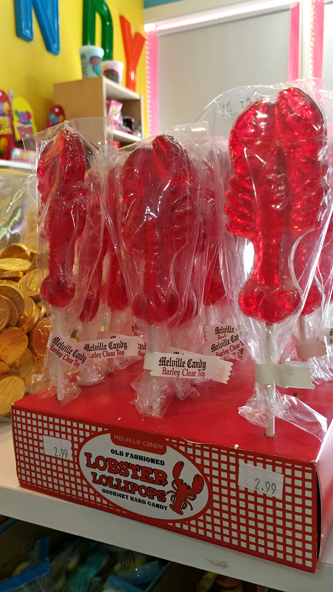 Lillipops: These lobster-shaped lollipops prove Maine's commitment to making everything&mdash;even candy&mdash;look like their famous crustacean. Thankfully, they taste like cinnamon, not seafood.
