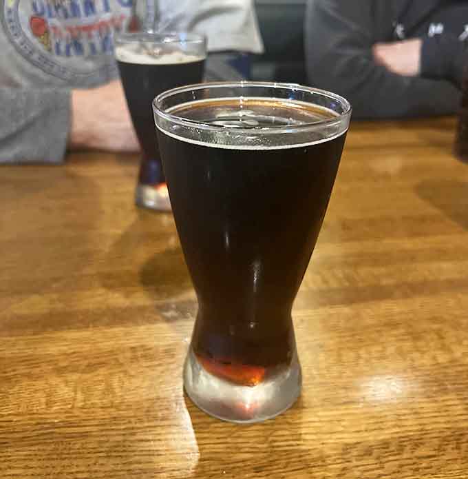 This isn't your average root beer, folks, it's the kind of beverage that inspires poetry and makes people reconsider their entire relationship with carbonated drinks.