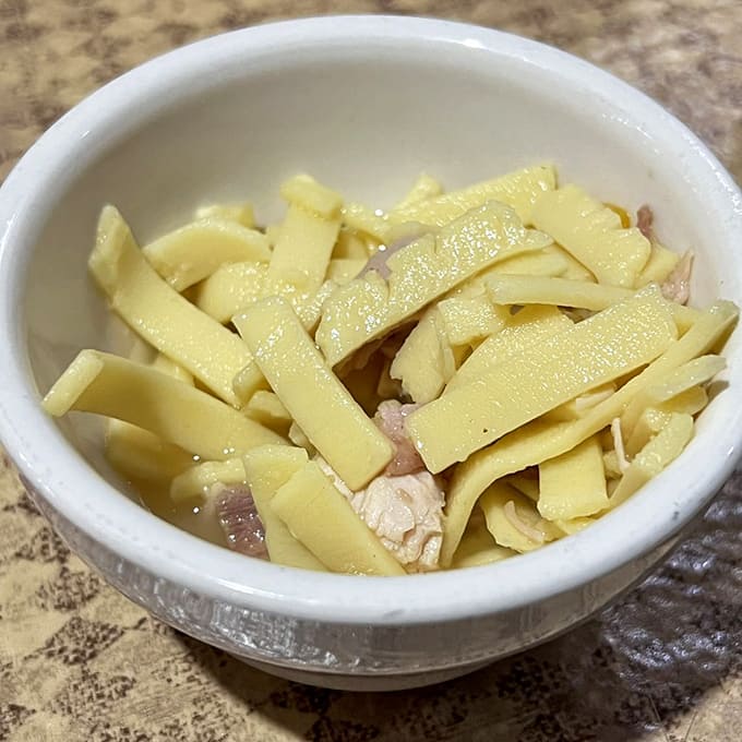 Homemade noodles swimming in butter prove that sometimes the simplest dishes are the most satisfying ones around.