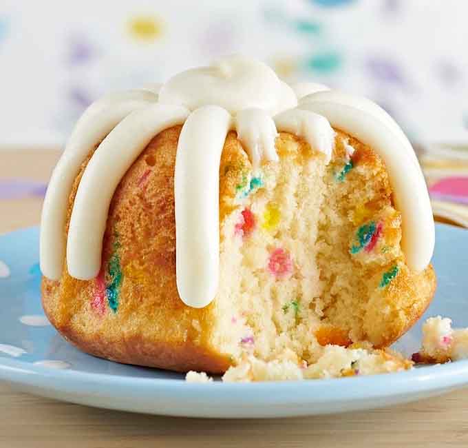 The Confetti bundtlet brings party vibes to any occasion, even if that occasion is just surviving Monday.