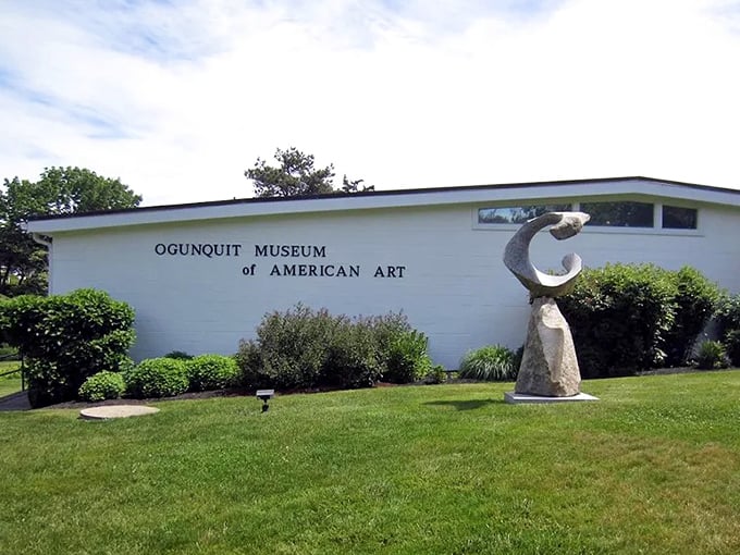 The Ogunquit Museum of American Art isn't just about what's inside &ndash; the building itself frames the Atlantic like a living masterpiece.