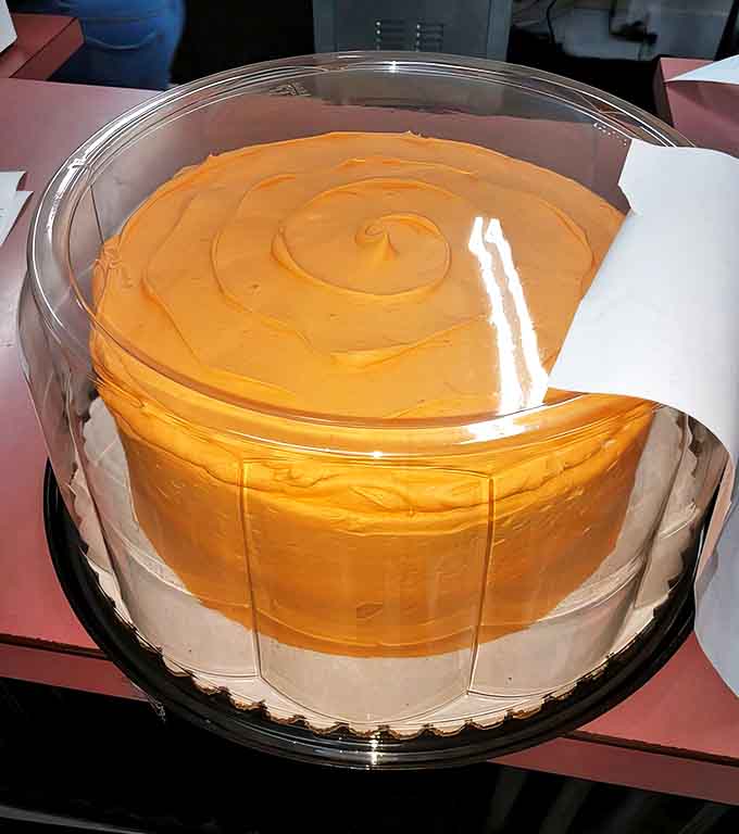 That orange sherbet cake looks like sunshine decided to become dessert, and honestly, we're here for it.