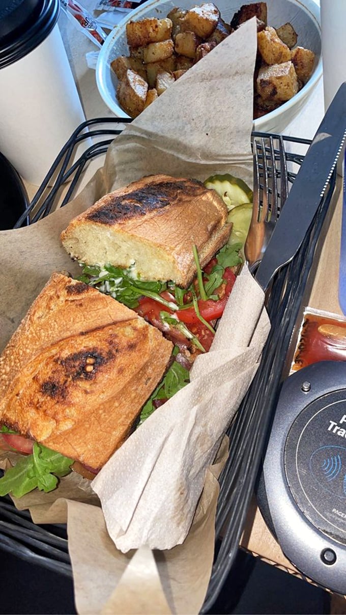 Seafood elevated: This Smoked Salmon Club transforms ordinary lunch into an event, with perfectly toasted bread cradling fresh ingredients and crispy potatoes.