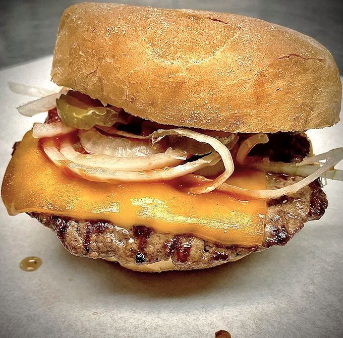 This cheeseburger isn't trying to be Instagram-famous &ndash; it's just perfectly executed comfort food that satisfies on a primal level.