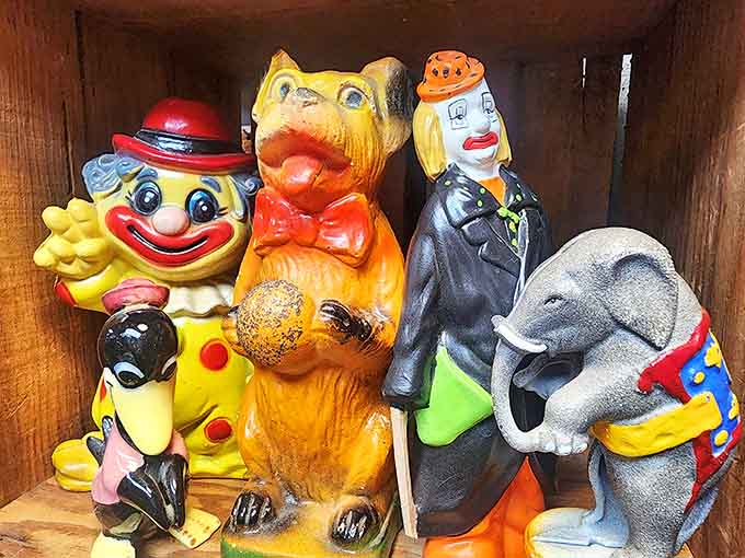These quirky characters once graced someone's mantel &ndash; now they're waiting to bring their peculiar charm to your home.