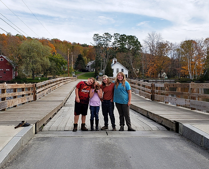Families create lasting memories on this unique crossing, where every step brings a gentle bounce and childlike wonder.