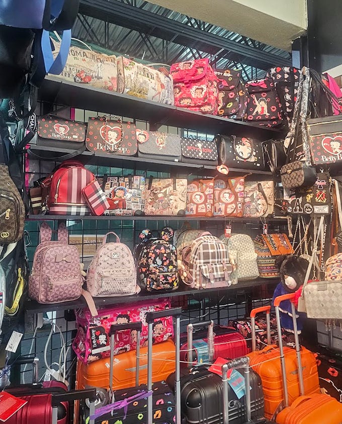 Bag heaven for the fashion-forward bargain hunter &ndash; where "designer inspired" means your wallet stays happy while your shoulder looks fancy.