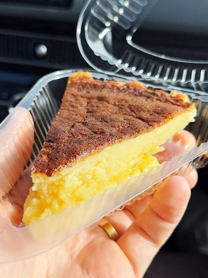 Buttermilk pie so silky-smooth it could teach velvet a thing or two about texture.