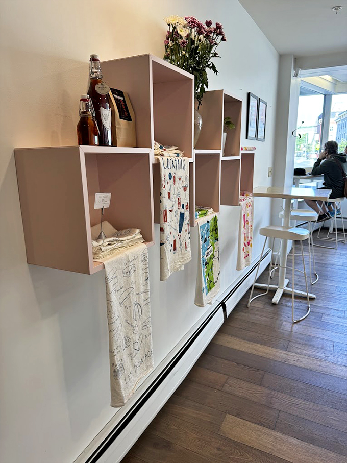 Rustic chic meets cozy charm. If Marie Kondo designed a bakery, it might look like this&mdash;sparking joy with every perfectly placed pastry.