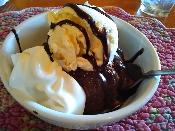 Dessert or work of art? This lava cake is the Vesuvius of Vermont&mdash;a delicious eruption of chocolate that will make your taste buds dance.