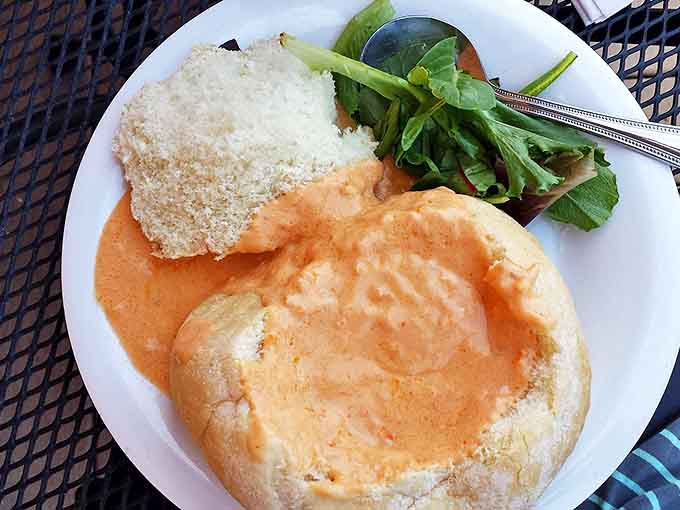 This bisque is so smooth, it could teach a class on charm. Creamy, dreamy, and packed with more flavor than a fisherman's tale.