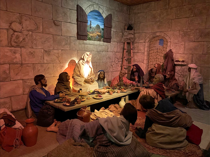 Holy dioramas, Batman! Where biblical tales come to life in surprisingly lifelike (and occasionally star-studded) wax.