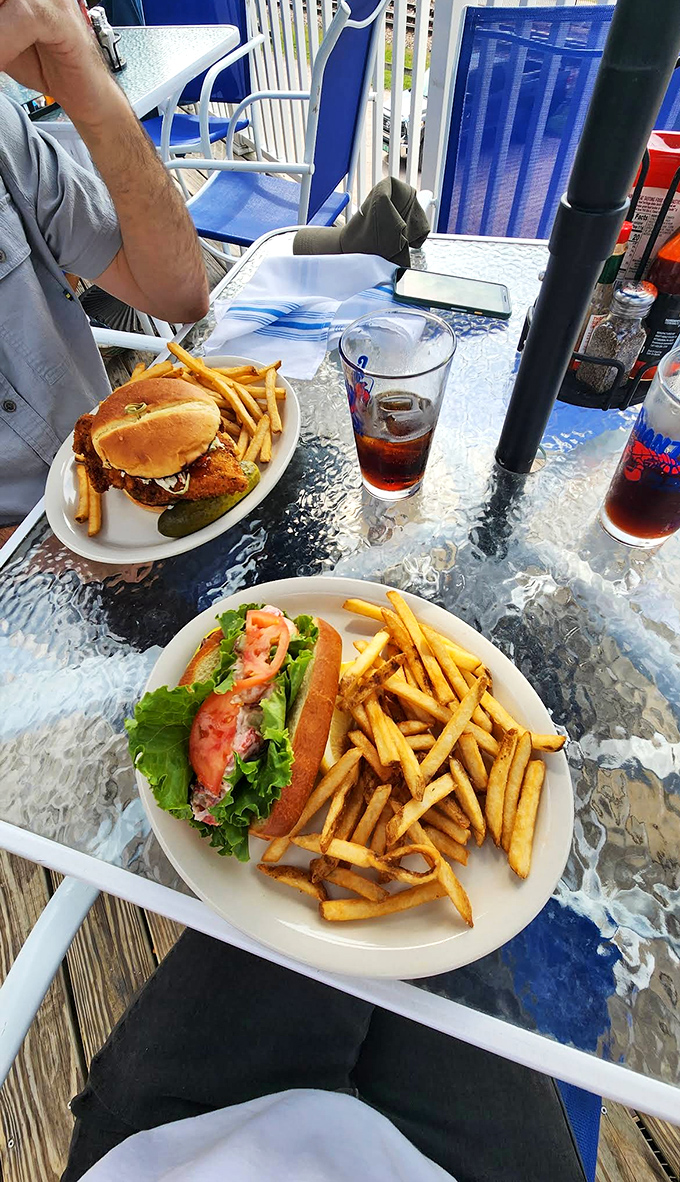 This isn't just a sandwich, it's a religious experience &ndash; buttery toasted roll cradling sweet lobster meat with just enough mayo to unite them.