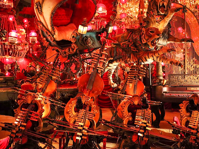 Jaws, meet floor. This colossal creature turns the museum into Jurassic Park without the running and screaming.