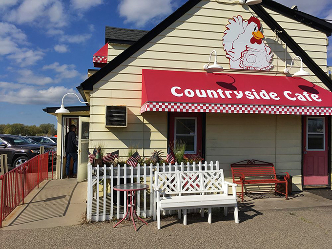 Roosters, red awnings, and recipes that'll make you want to move in. Peg's: where 'diet' is a four-letter word and seconds are mandatory.