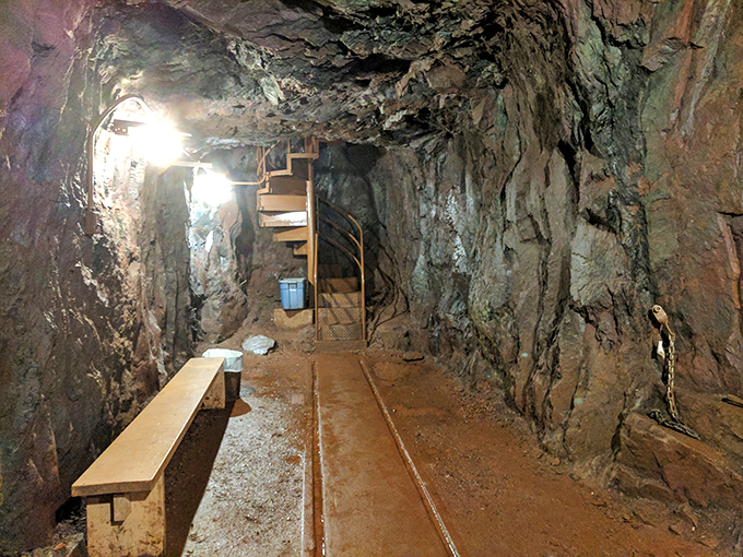 Who knew science could look so cool? This underground lab feels like it's straight out of a sci-fi movie.