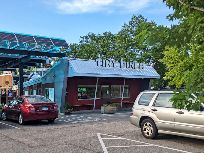 Compact and delicious! This pint-sized eatery packs a flavorful punch, proving you don't need to be big to dream big.