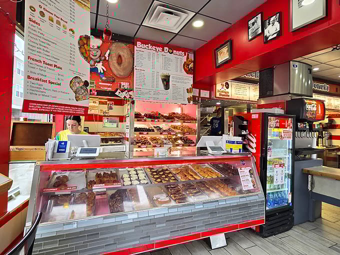 College students' best friend since 1969. Who needs ramen when you've got donuts this good? 