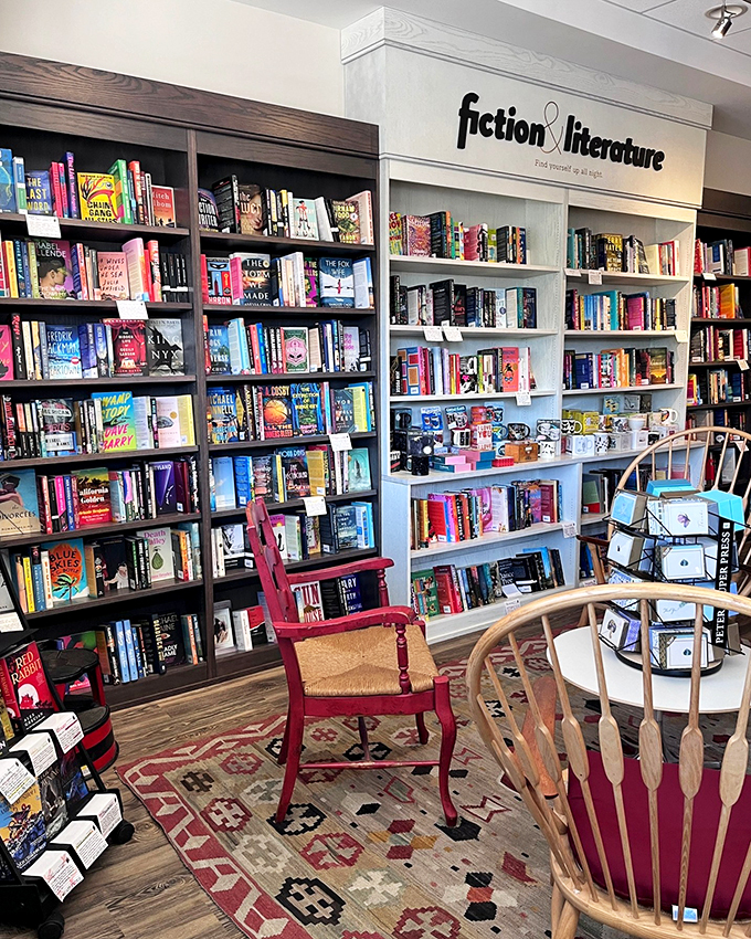 Fiction and literature take center stage here. Curl up in a chair and lose yourself in a good story.