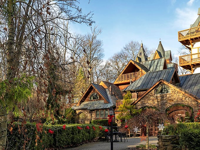 Ever wanted to be king or queen for a day? At Landoll's Mohican Castle, you can live out your royal dreams without the pesky responsibilities. This whimsical castle hotel offers a taste of medieval luxury in the heart of Ohio. Crown and scepter not included!