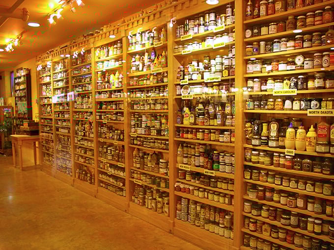 Prepare for a tangy adventure! It's like Willy Wonka traded chocolate for mustard and set up shop in Wisconsin.