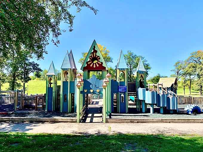 Those colorful towers and turrets turn ordinary playtime into a royal adventure.