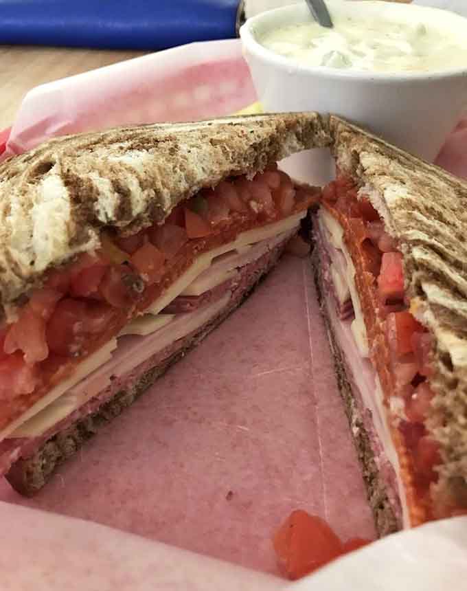 The layers in this beauty rival a geological formation, except infinitely more delicious and significantly easier to eat.