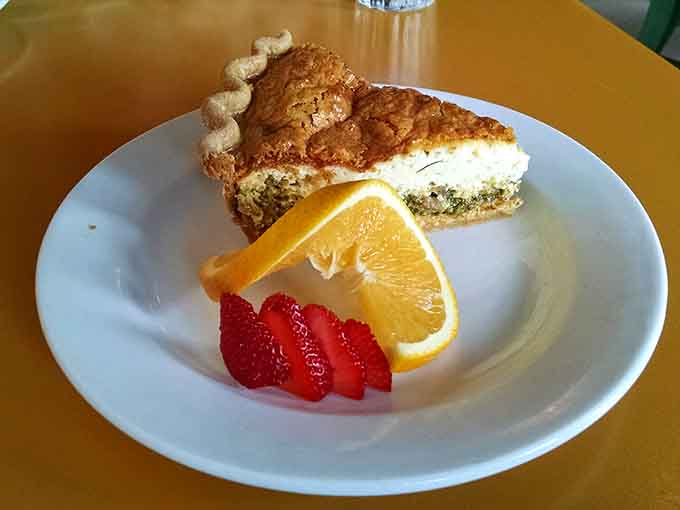 That perfectly flaky crust and creamy filling combination is what quiche dreams are made of, the kind that haunts you long after you've finished eating.