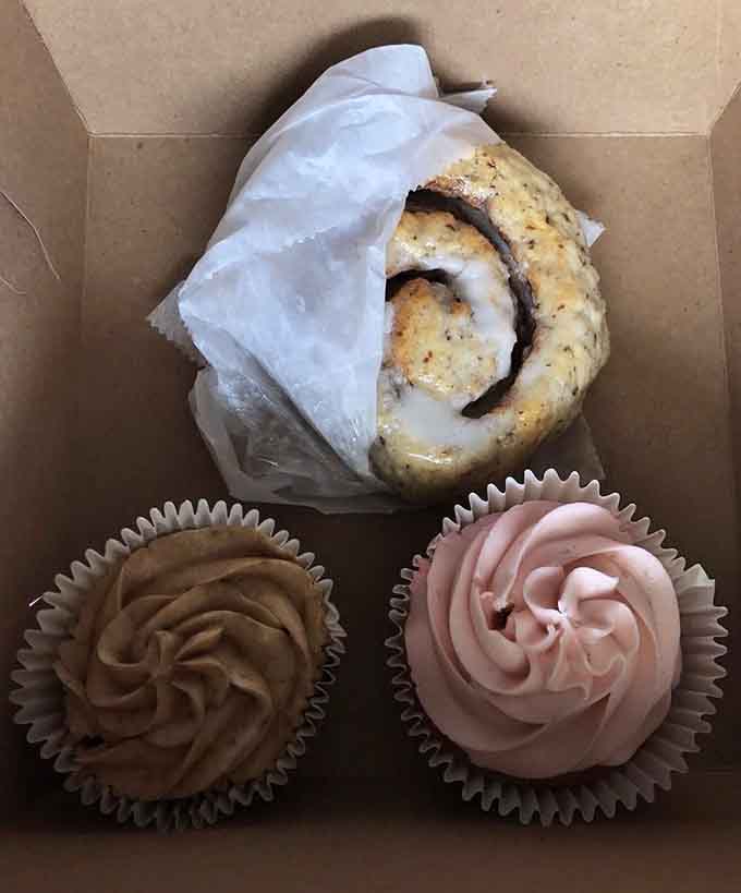 When you can't decide between espresso, strawberry, or cinnamon roll, the only logical solution is all three.