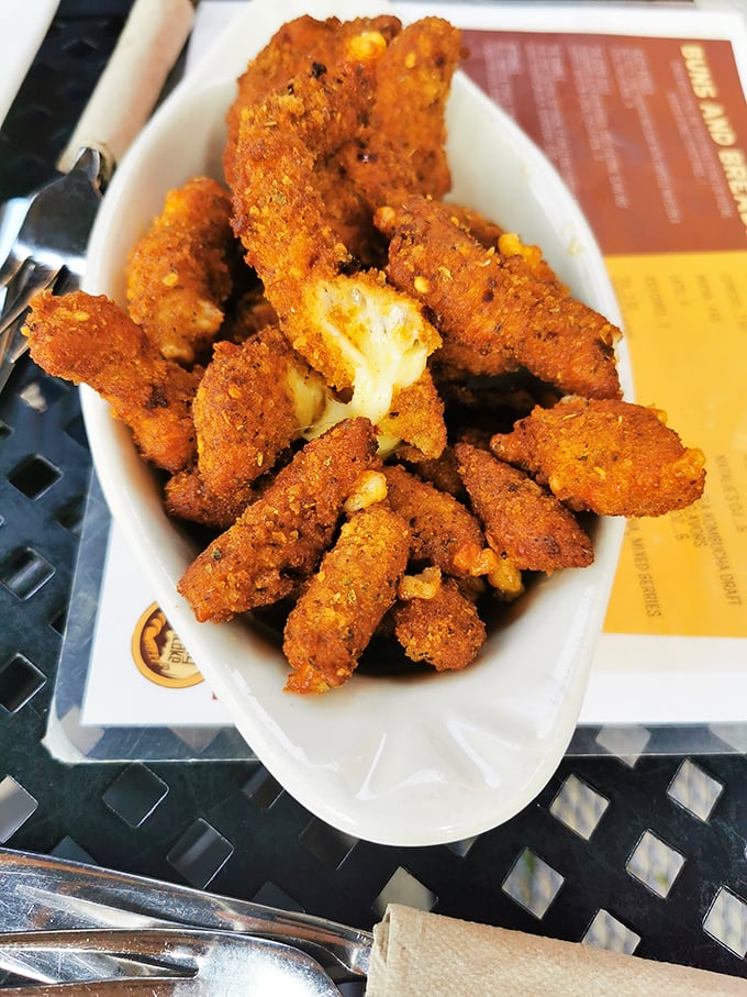 Golden-brown nuggets of joy that crunch then yield to molten, stretchy cheese centers &ndash; Wisconsin might get jealous of these Vermont beauties.
