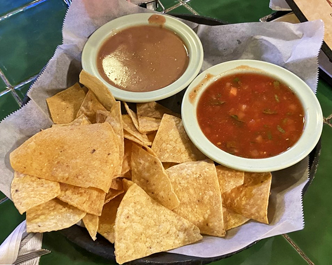 5. chips and salsas