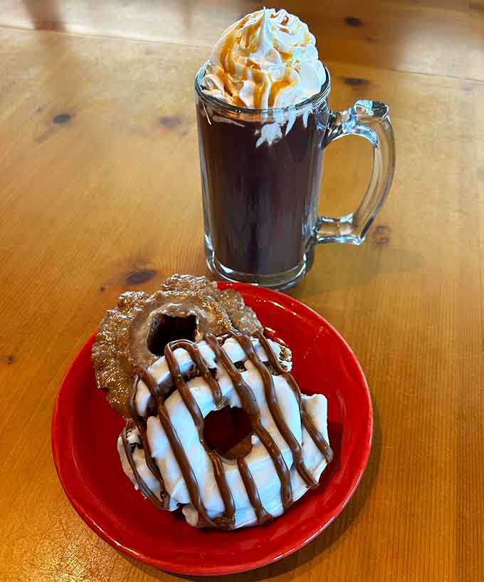 Pairing artisan donuts with specialty coffee drinks is basically self-care, and nobody can convince us otherwise.