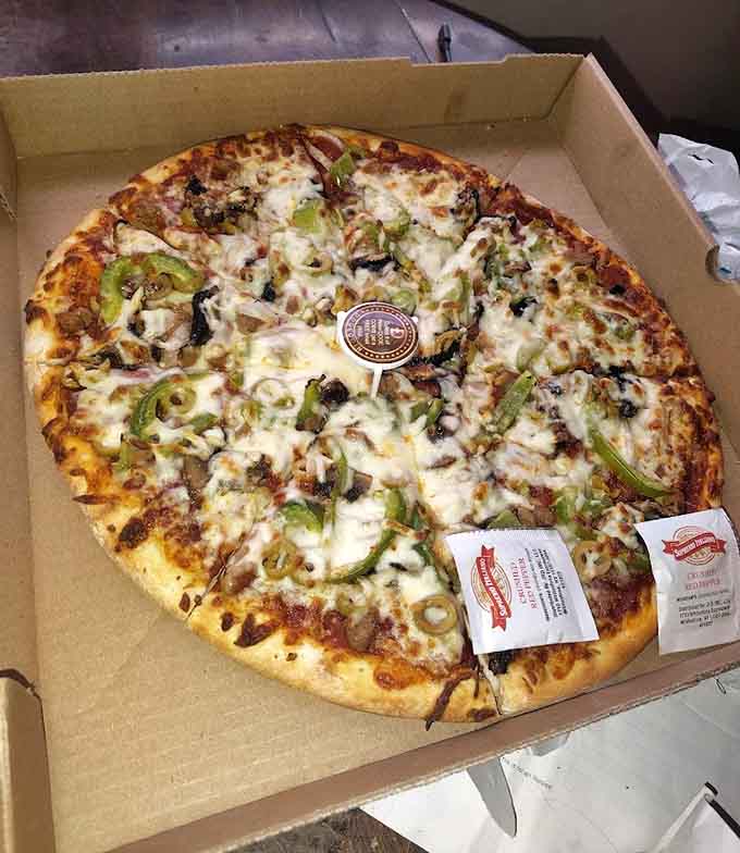 A loaded meat pizza that brings all the carnivorous toppings together in one glorious, protein-packed pie.