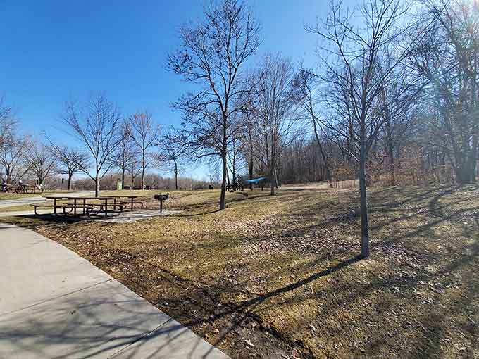 These picnic tables have hosted more family drama and joy than a reality TV show, minus the commercial breaks.