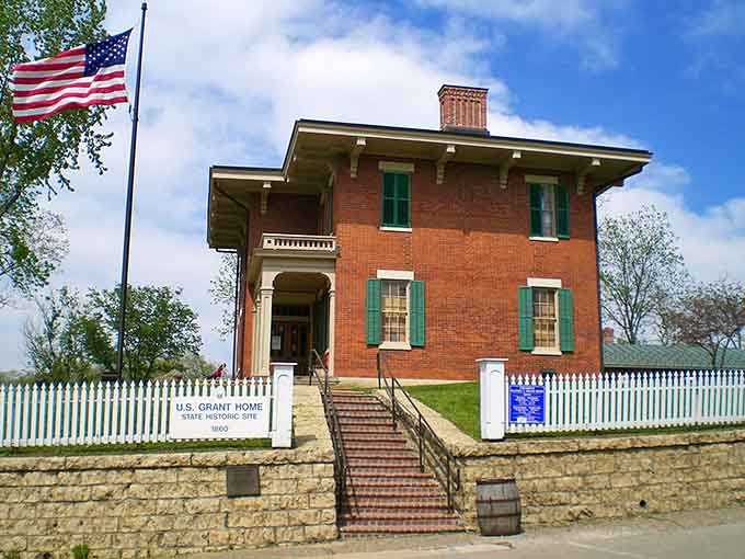 Ulysses S. Grant's home proves that even future presidents appreciated a house with good bones and a nice view.