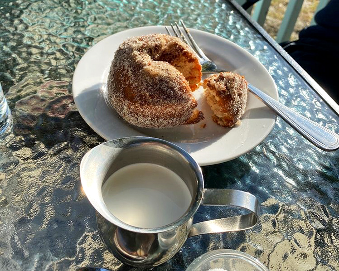 One bite reveals the perfect texture &ndash; a tender, cake-like interior that practically melts on your tongue with warm spice notes.