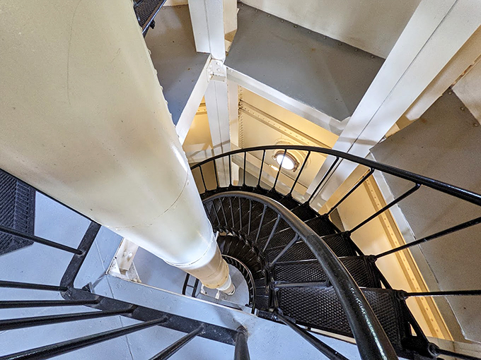 Stairway to heaven? Not quite, but close! These winding steps lead to a view that will make your heart soar. Just don't forget to breathe!