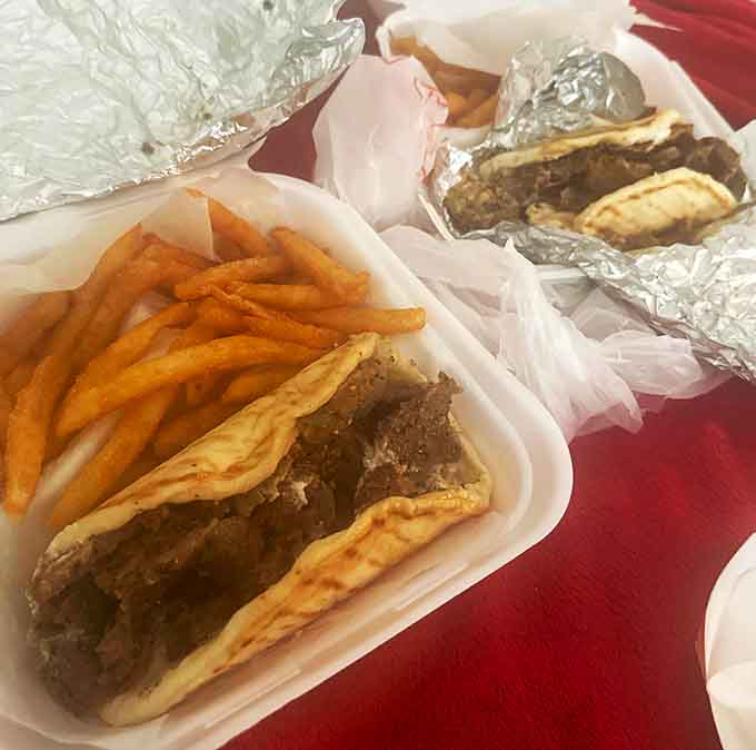 That foil-wrapped beauty contains enough seasoned meat and fresh toppings to make your lunch break the highlight of your entire week.