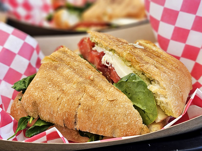 Italy called, they want their sandwich back! This caprese creation is a passport to flavor town, no TSA pat-down required.