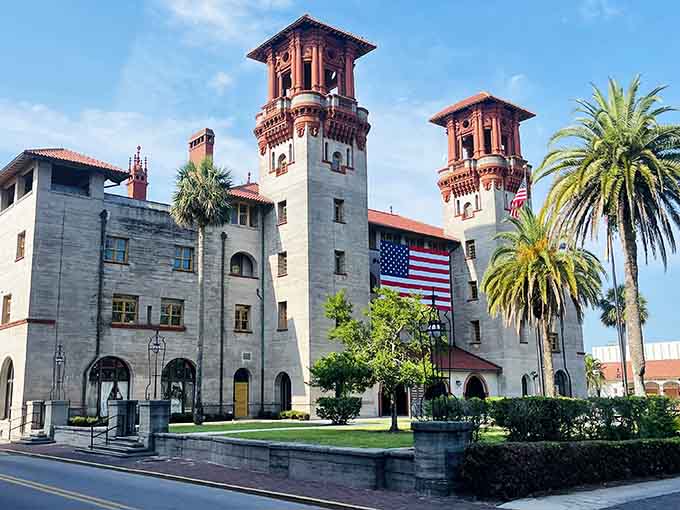Behind that ornate entrance lies a collection so eclectic it makes your aunt's tchotchke shelf look downright minimalist, in the best way.