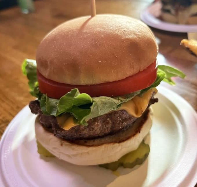 The California Cheeseburger adds fresh crunch to the equation, making vegetables actually exciting for once in their lives.