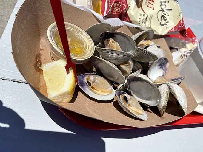 A squeeze of lemon and a dip in butter turns these grilled beauties into an unforgettable bite of coastal Maine.
