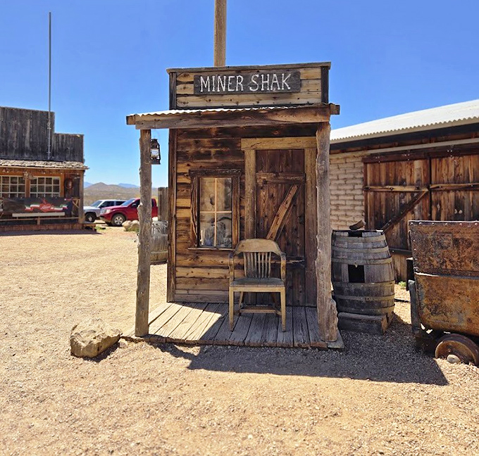 The Miner Shak offers a glimpse into frontier living quarters that make modern tiny houses look positively palatial by comparison.