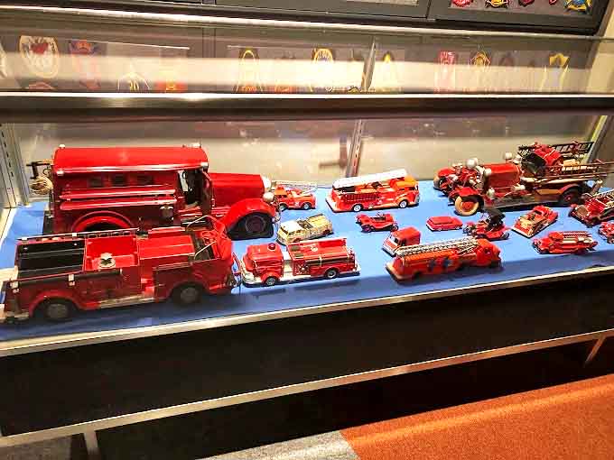 Miniature Fire Engine Collection: These tiny treasures prove our fascination with firefighting heroes starts early&mdash;each miniature a perfect replica down to the tiniest ladder.