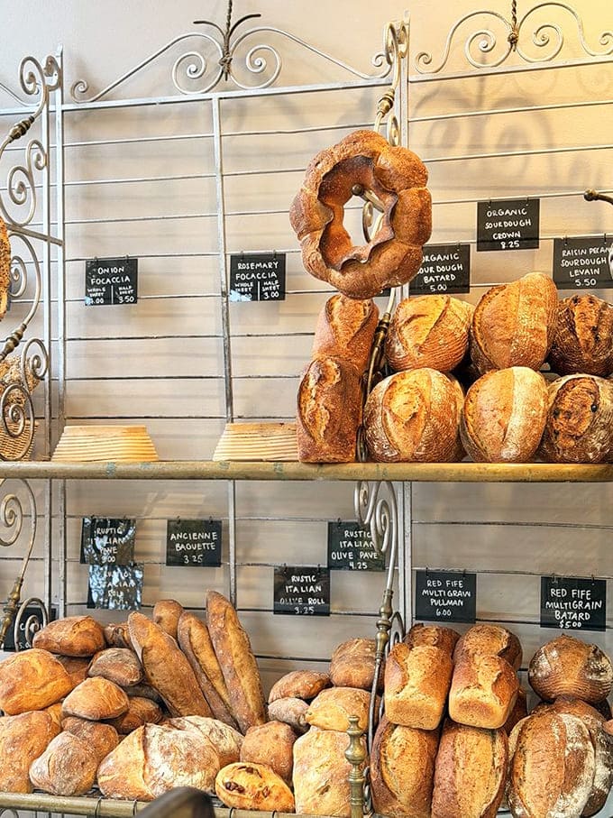 Artisanal loaves with crackling crusts that make that distinctive hollow sound when tapped &ndash; the universal language of properly baked bread.