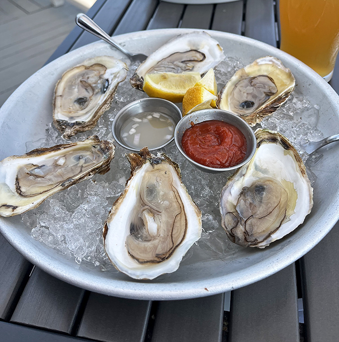 Ocean jewels on ice &ndash; these briny beauties need nothing more than a squeeze of lemon and a moment of appreciation.