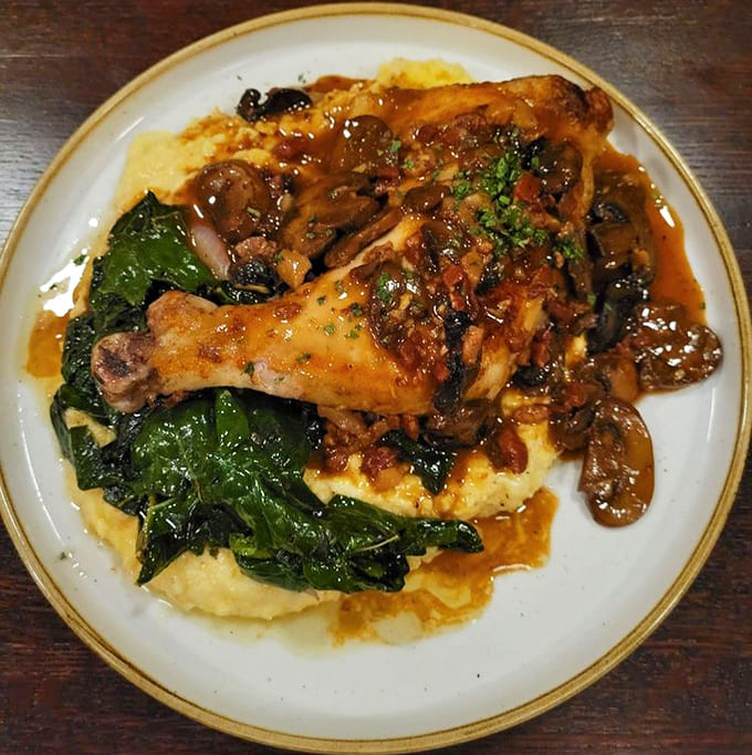 When they add saut&eacute;ed spinach to your Chicken Marsala, suddenly you're eating vegetables and loving every minute.
